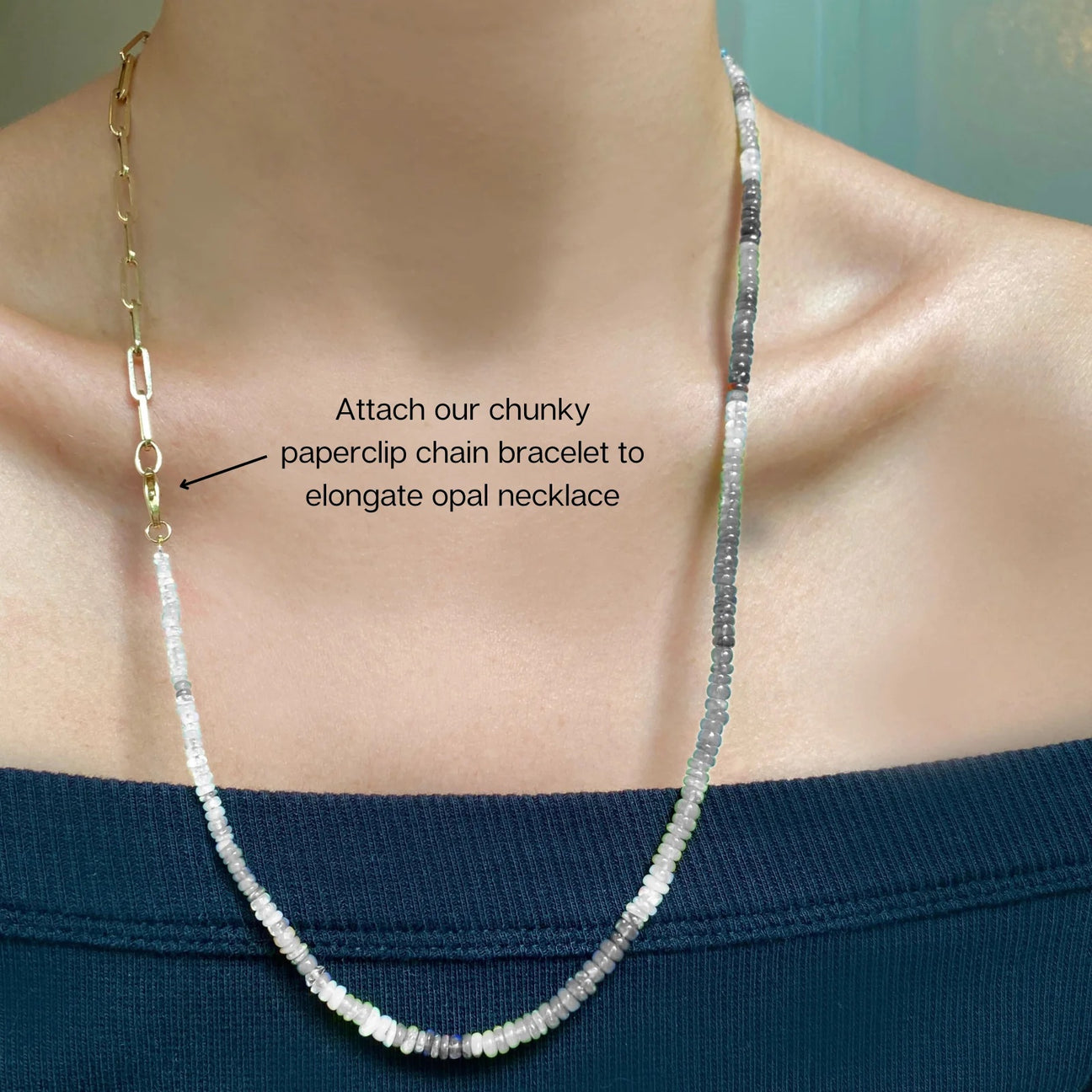 Orange Opal Necklace – AMANDA PEARL